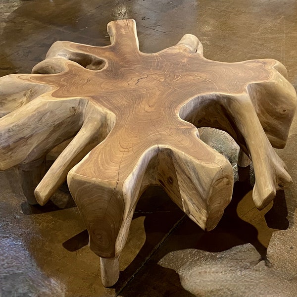 Teak Root Coffee Table - Etsy