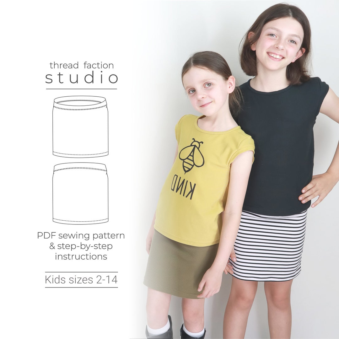 Zero Waste Pencil Skirt PDF Sewing Pattern - Etsy