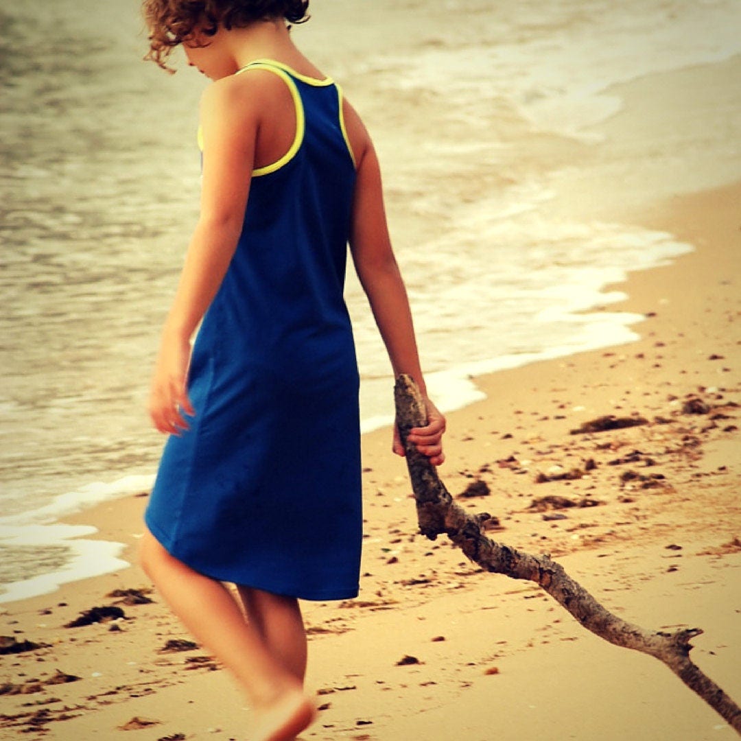 Thread Faction 107 Girls Knit Racer Back Dress With Hi-low Hem PDF ...