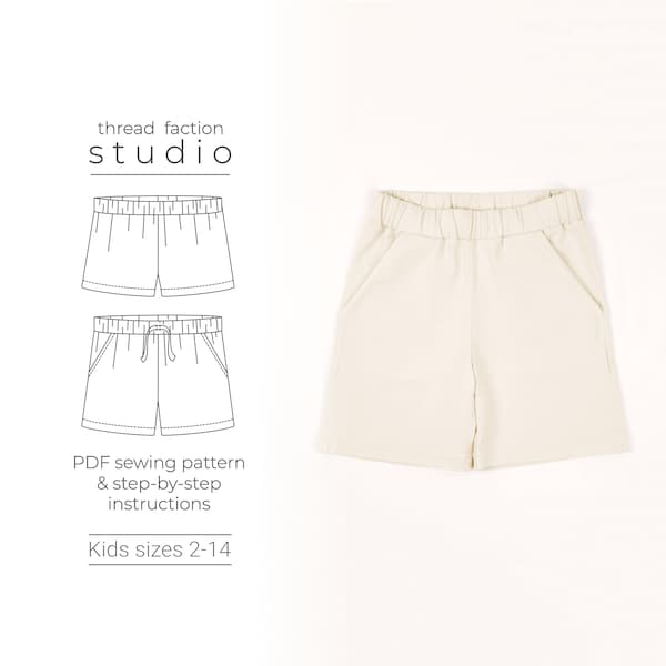 Girls Shorts Pattern - Etsy
