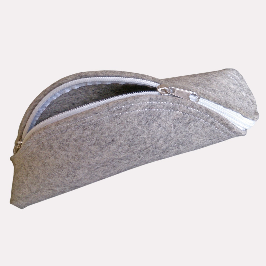The Taco Clutch - Felt or Leather Zip Clutch Purse PDF Sewing Pattern ...