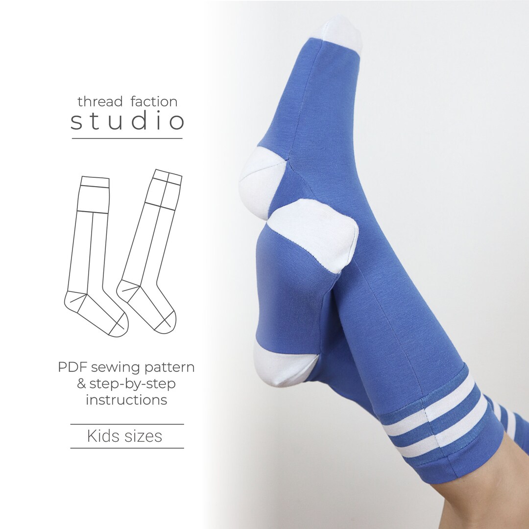 Say Something Socks PDF Sewing Pattern - Etsy