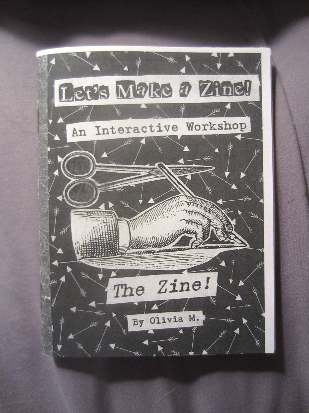 Let's Make a Zine! an Interactive Workshop: the Zine! - Etsy
