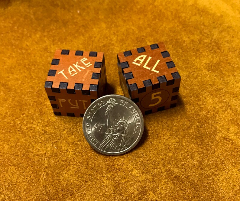 PhiloLabs Put And Take Dice Game Etsy
