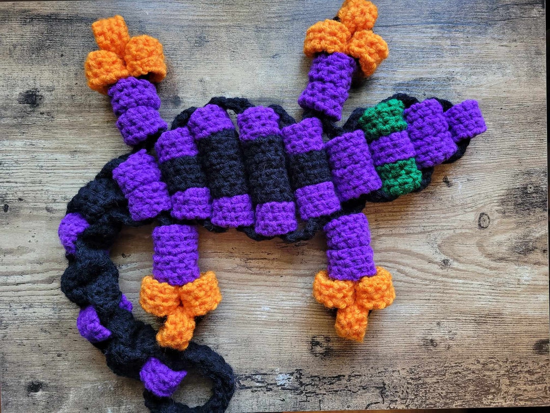 Custom Crochet Beaded Lizard 90's Beaded Lizard - Etsy