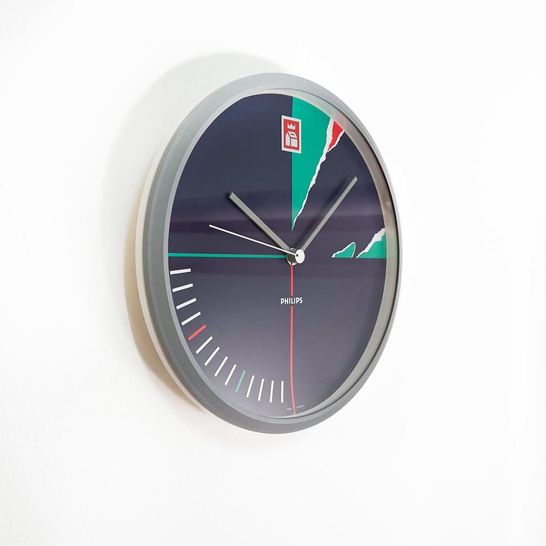 Philips Wall Clock, 1980's - Etsy