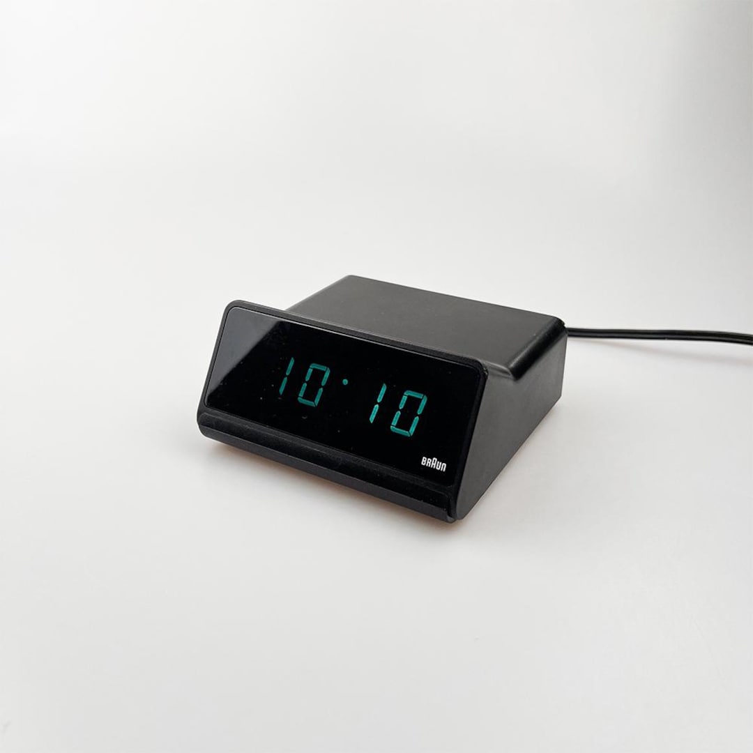 DN40 Alarm Clock Designed by Dieter Rams for Braun, 1976. - Etsy