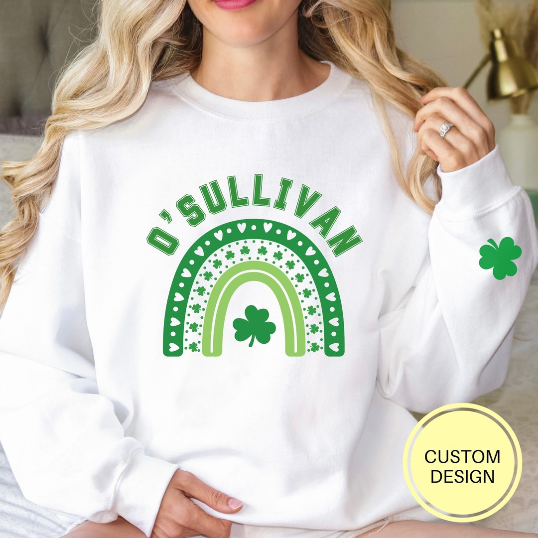 Custom St Patricks Day Shirt, Personalized St Patricks Day Sweatshirt ...
