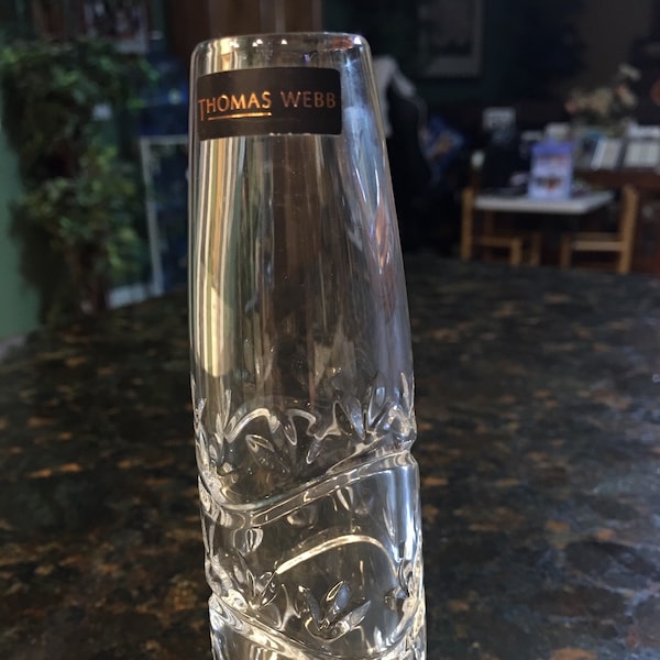 Thomas Webb Crystal - Etsy