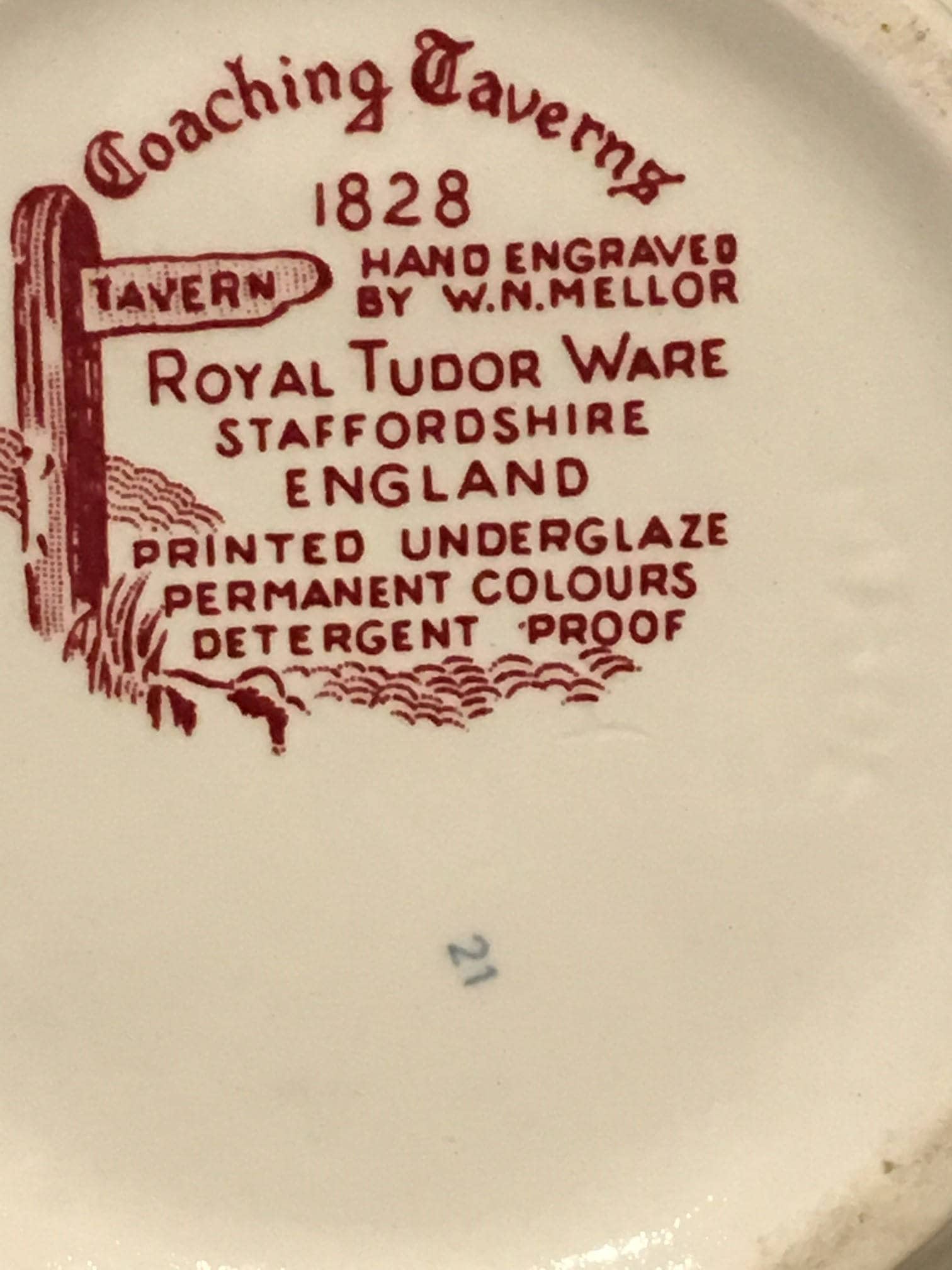 Coaching Taverns 1828 Royal Tudor Ware Coffee Pot - Etsy Canada