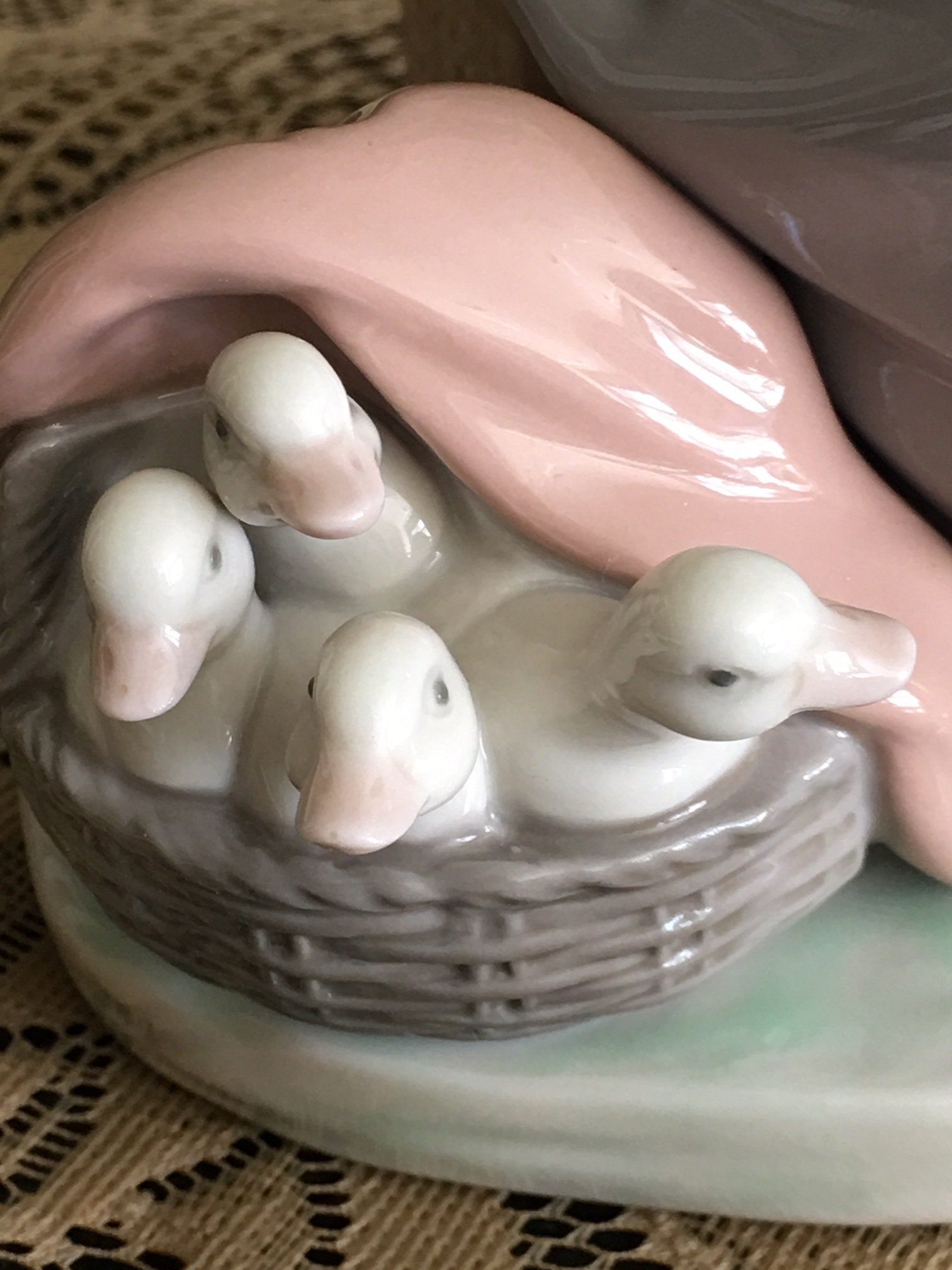 Lladro "duck Seller" Collectible Figurine #1267 Glazed Finish ~ MINT ...