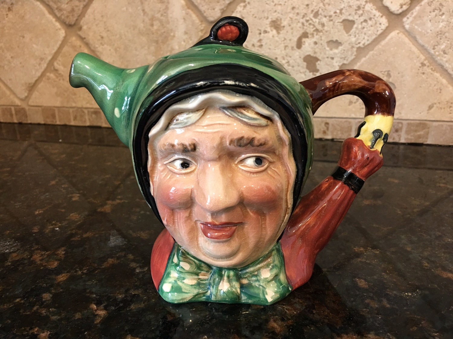 Vintage Beswick Teapot Sairey Gamp 1950s ~ Number 691 ~ England - Etsy