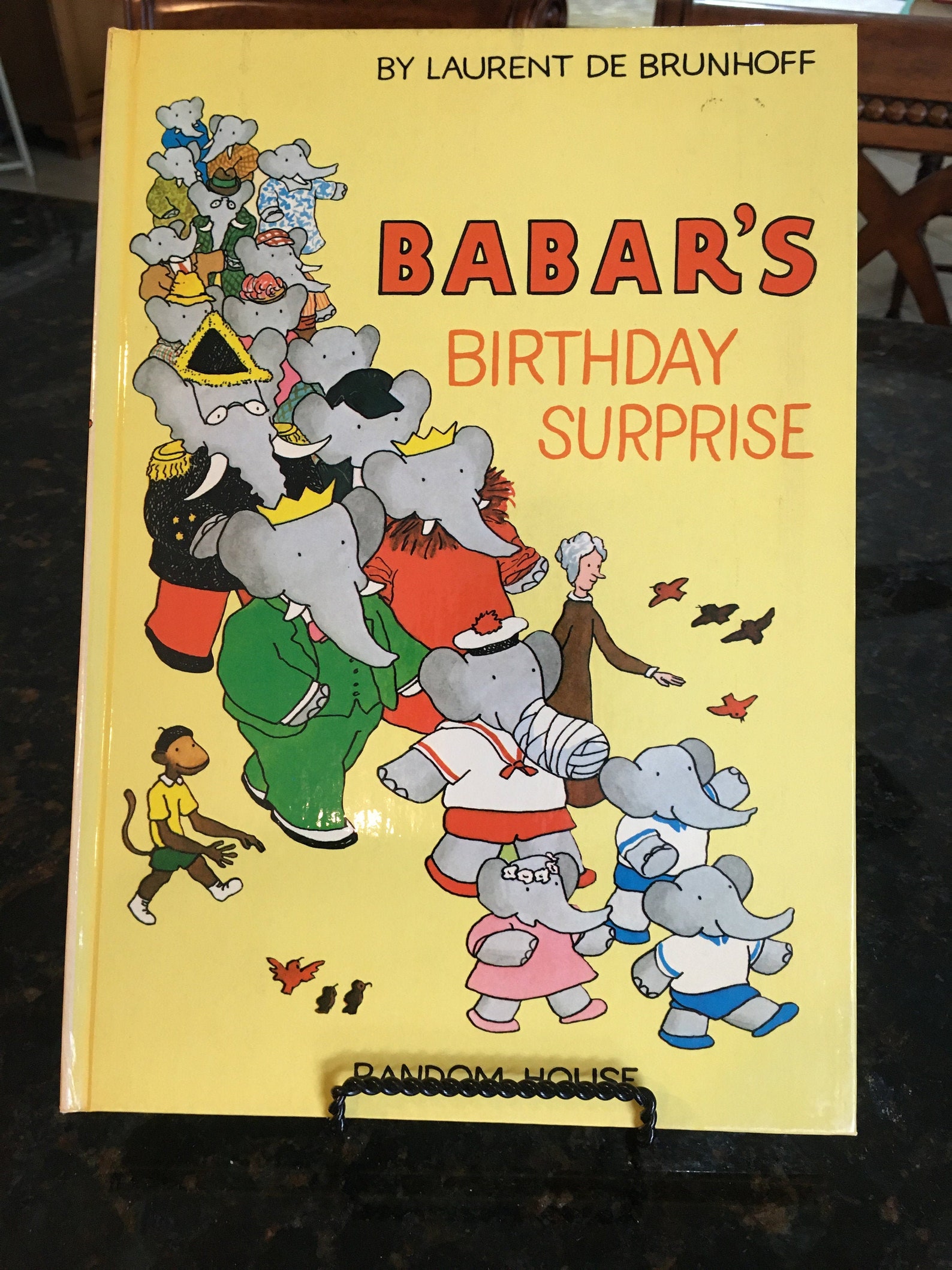 Vintage 1970 1st Edition Babar's Birthday Surprise By | Etsy