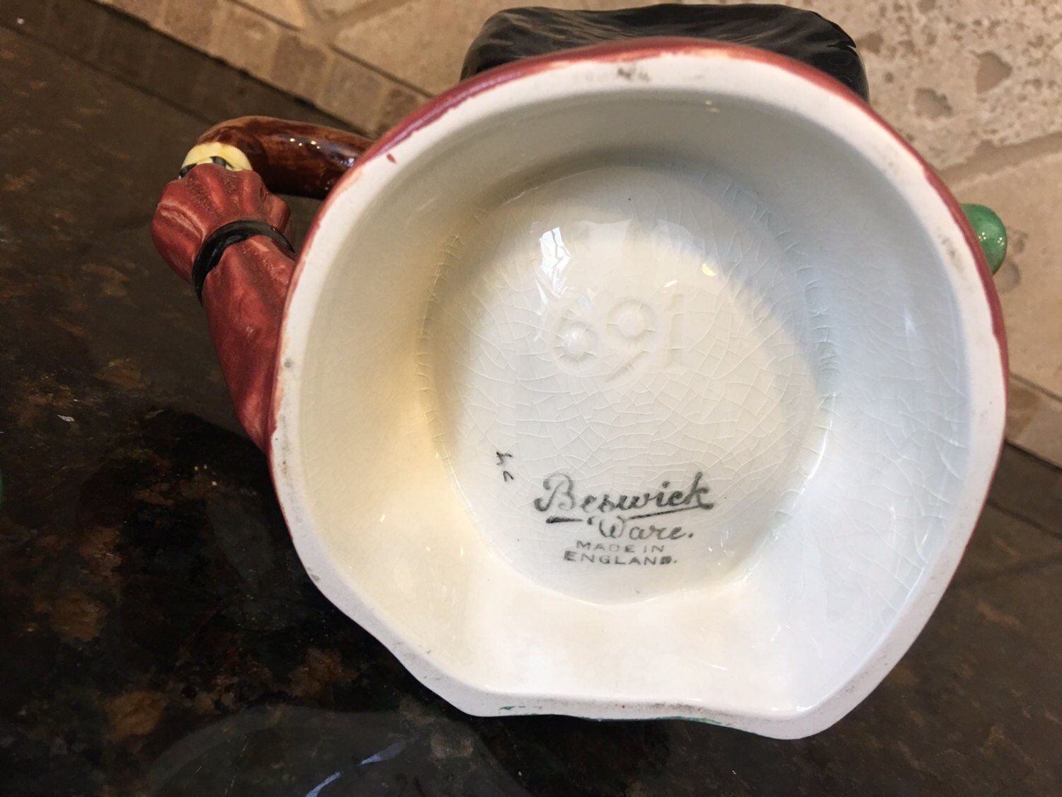 Vintage Beswick Teapot Sairey Gamp 1950s ~ Number 691 ~ England - Etsy