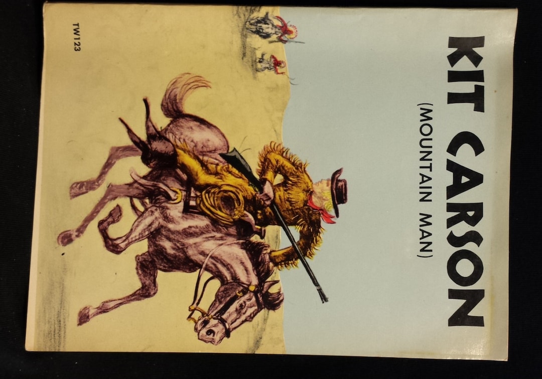 Vintage Book Kit Carson Mountain Man Margaret Bell 1958 - Etsy