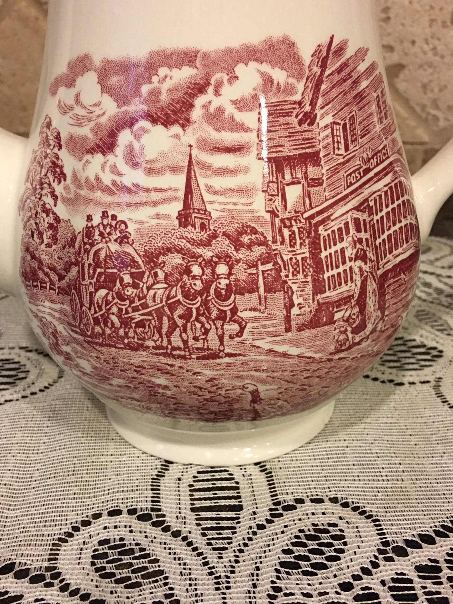 Coaching Taverns 1828 Royal Tudor Ware Coffee Pot - Etsy Canada