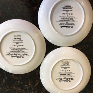 THREE Hummel Little Companions Plates "hello Down There" "apple Tree ...