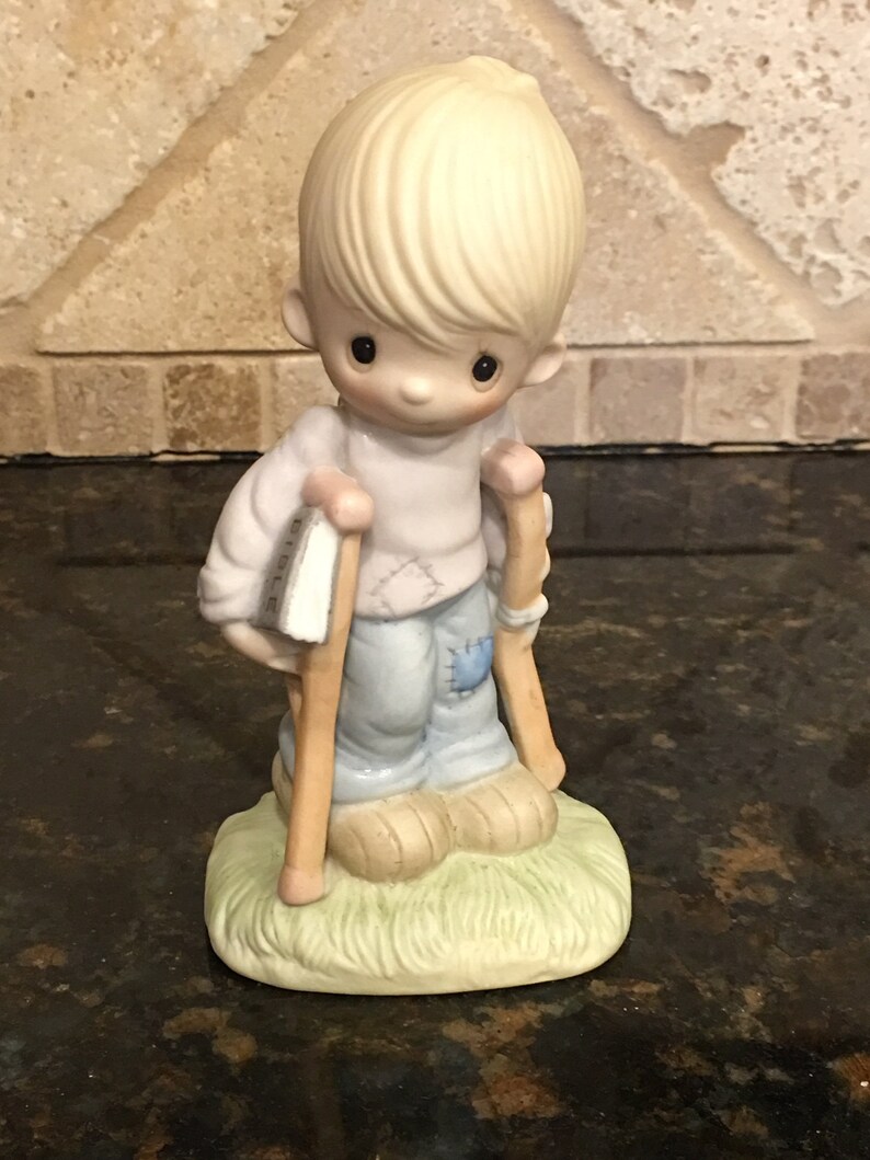 Early Precious Moments 1979 He Watches Over All of Us MINT - Etsy