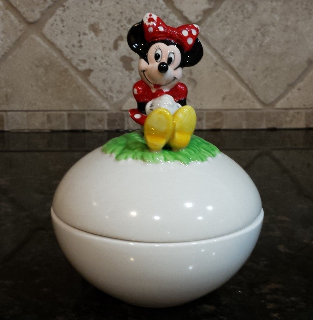 The Good Company by Applause - Minnie Mouse Ceramic Basket Candy Dish ...