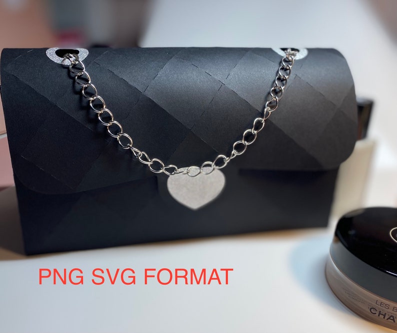 Quilted Handbag Bag Gift Box 3d Cut File for Paper Craft No - Etsy