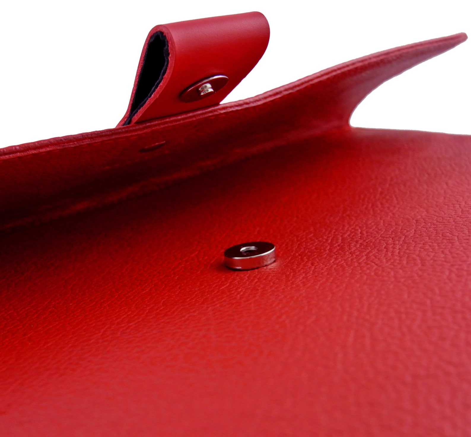 12.9" Leather iPad Pro Case - Red - Personalised - iPad Pro Sleeve ...