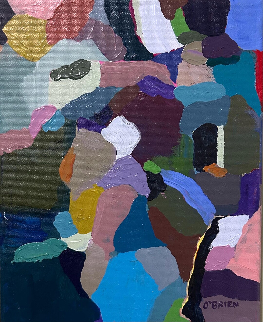 Held Together – Original Abstract Acrylic Painting, 8x10 Canvas ...