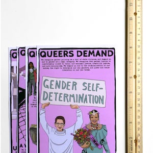 4 Print Set: Queer Demands - Etsy