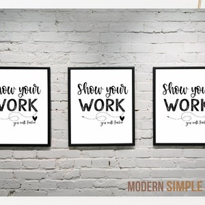 Classroom Poster Math Teacher POSTER DIGITAL DOWNLOAD - Etsy