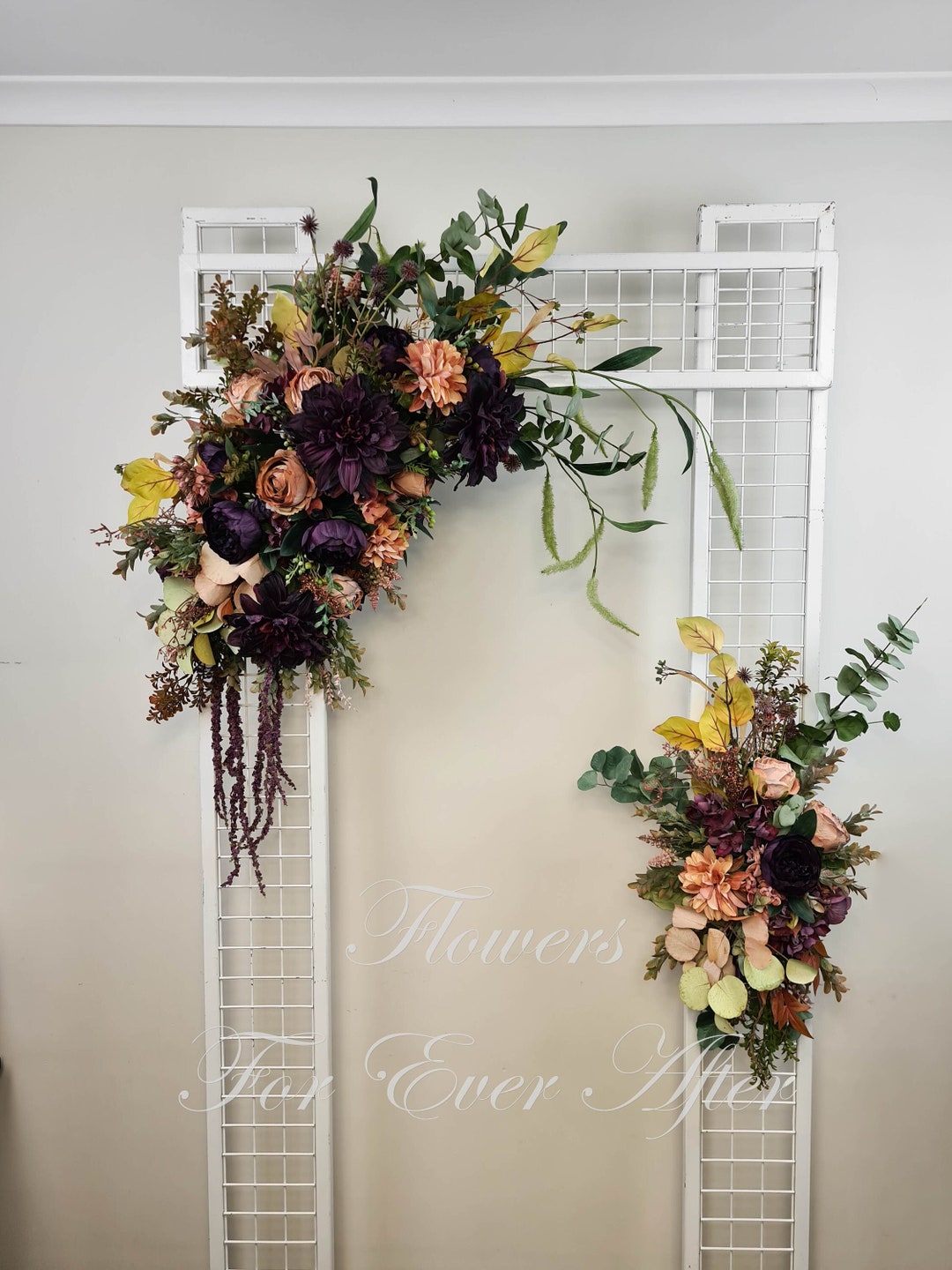 Amery Autumn Fall Wedding Arbor Silk Floral Decoration - Etsy