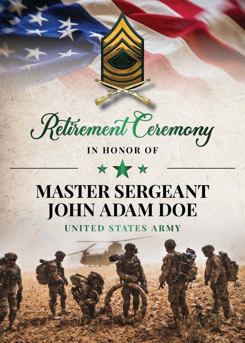 ALL BRANCHES - Custom Military Retirement Sign - Etsy