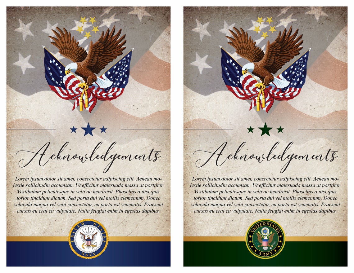 ALL BRANCHES Custom Military Retirement Program - Etsy