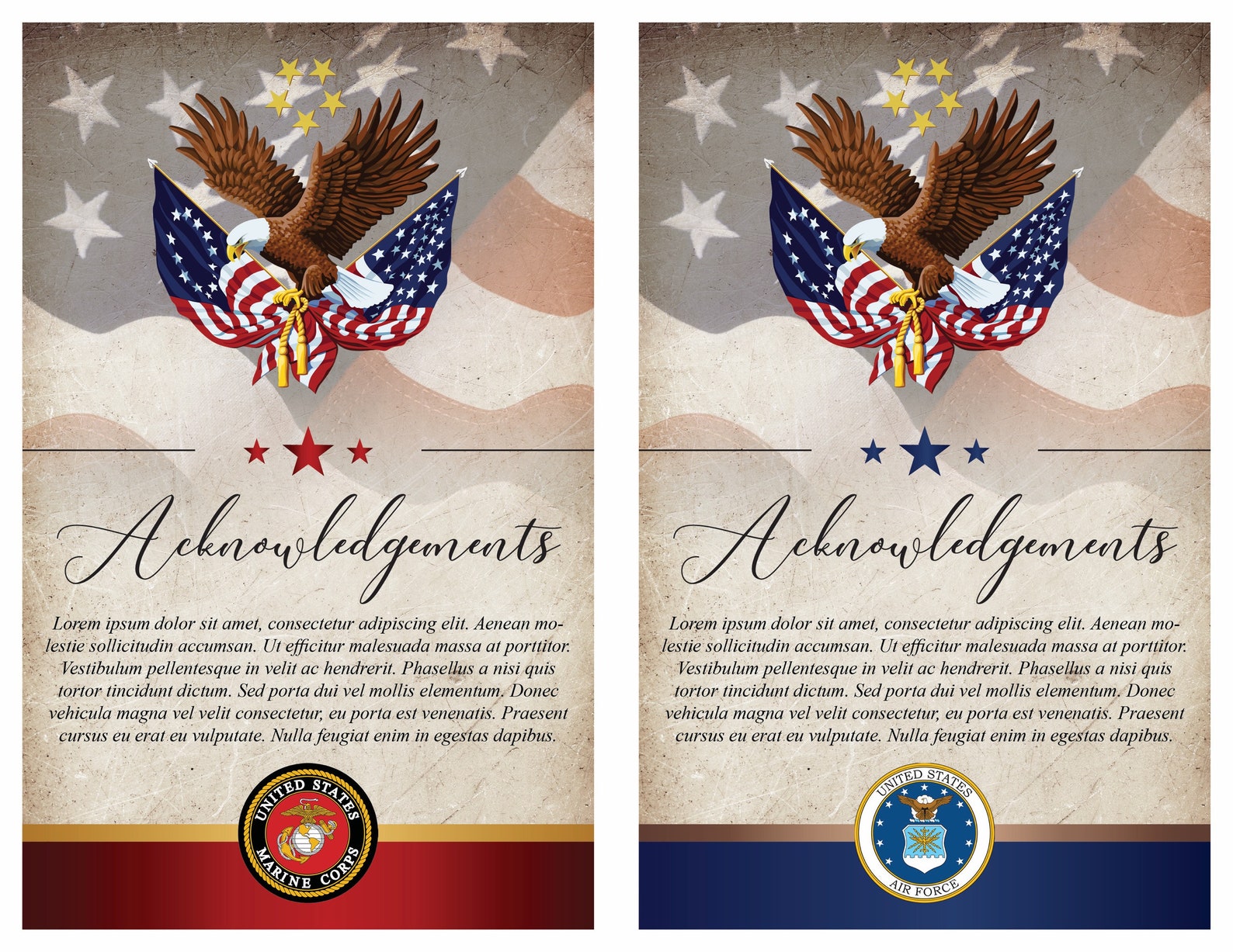 ALL BRANCHES Custom Military Retirement Program - Etsy