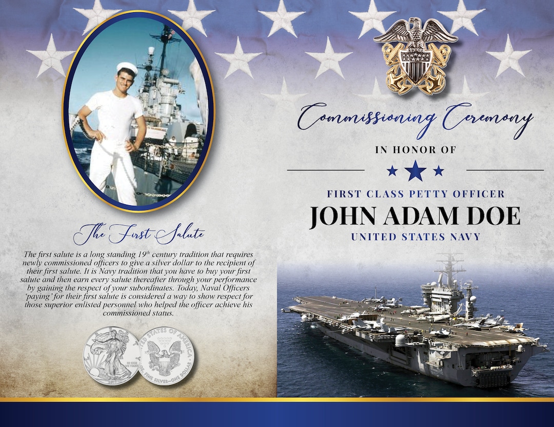 ALL BRANCHES - Custom Commissioning Ceremony Program - Etsy