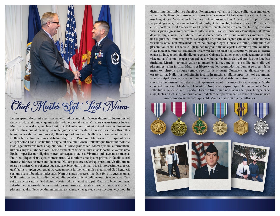 ALL BRANCHES - Custom Military Retirement Program - Etsy