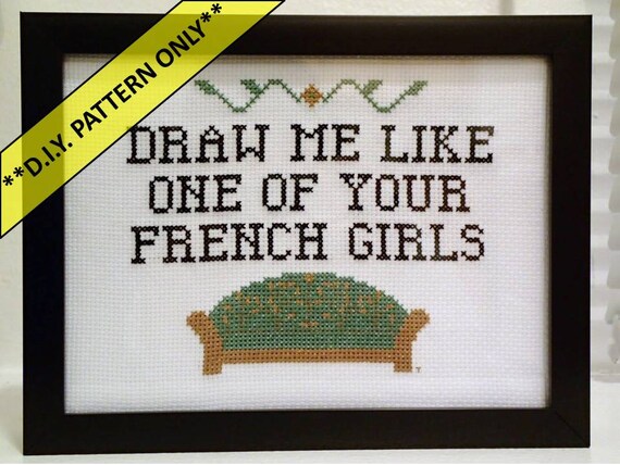 Draw Me DIY PATTERN PDF | Etsy