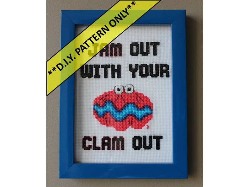 Jam Out With Your Clam Out DIY PATTERN PDF - Etsy