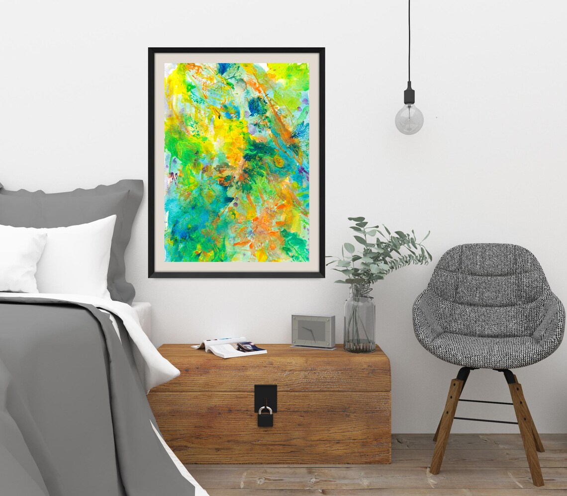 Abstract Painting Print Abstract Art Print Abstract | Etsy