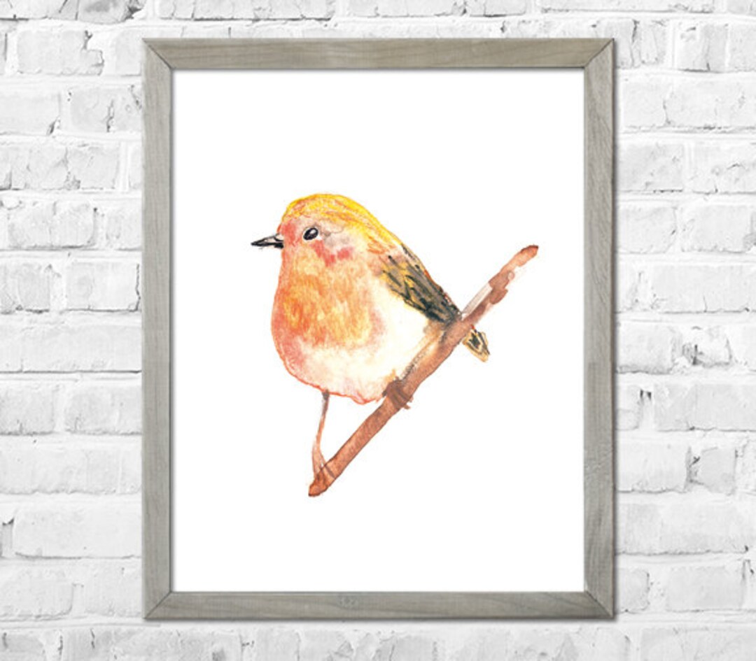 Bird Art, Birds Watercolor Print, Bird Wall Decor, Bird Print ...
