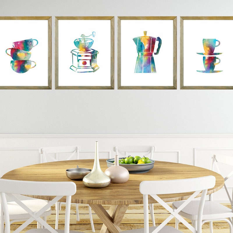 Kitchen Art Set - Etsy
