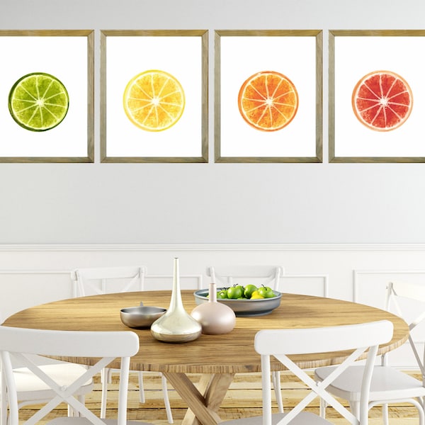 Citrus Print - Etsy