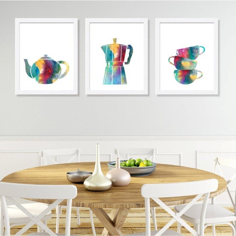 Kitchen Print Set - Etsy