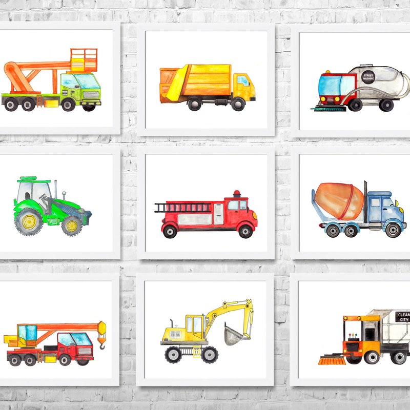 Transportation Art - Etsy