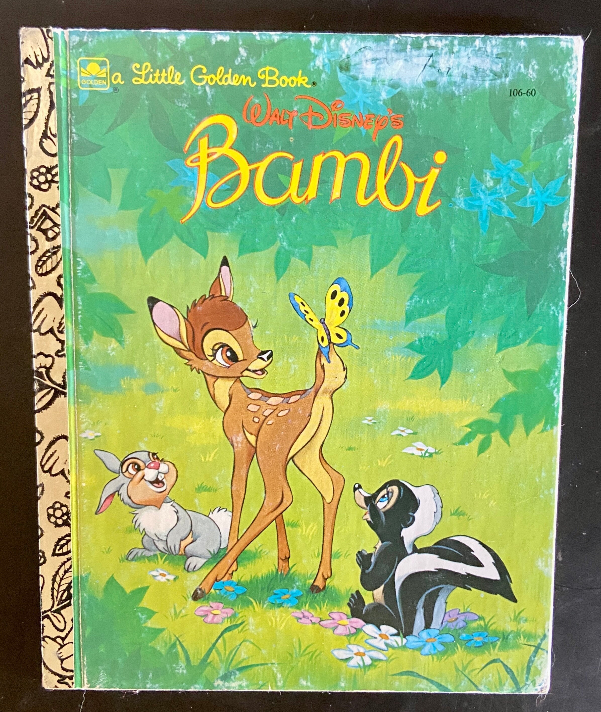 Walt Disney's Bambi Little Golden Book, Illustrated Children's ...