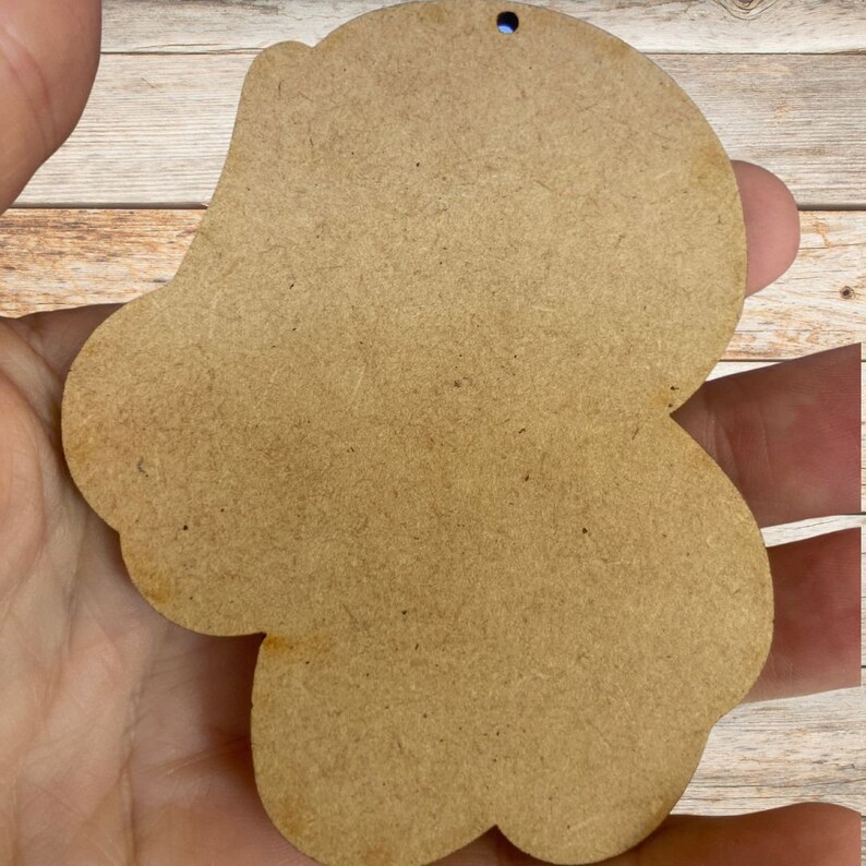 Peppermint Candies Gingerbread Paint Your Own Ornament Kit Laser Cut ...