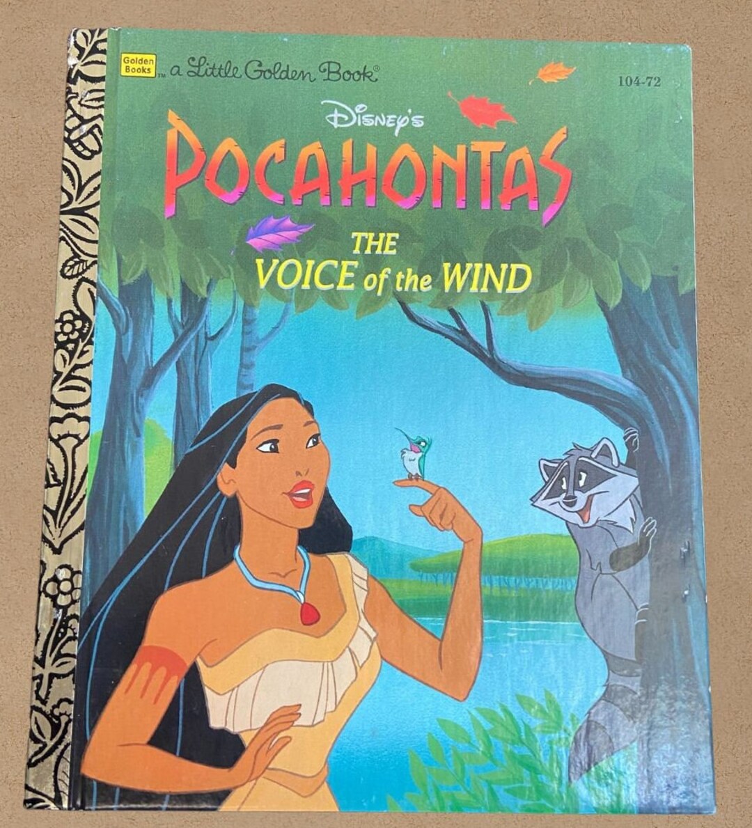 Pocahontas the Voice of the Wind Little Golden Book, Hardcover ...