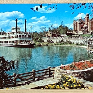 Admiral Joe Fowler Rivers of America Vintage Postcard Walt - Etsy