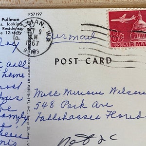 Washington State University Pullman WA Postcard, WSU Campus Souvenir Color Photography Posted ...