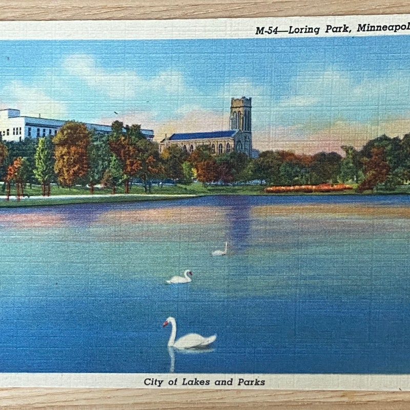 Minneapolis Postcard - Etsy