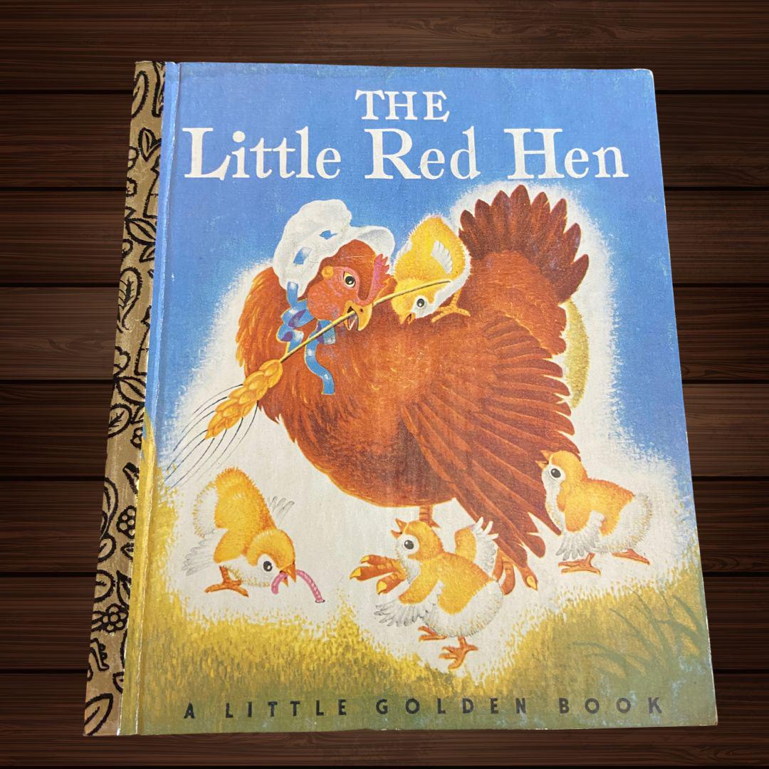 The Little Red Hen Little Golden Book, 1942 Collectible Children's ...