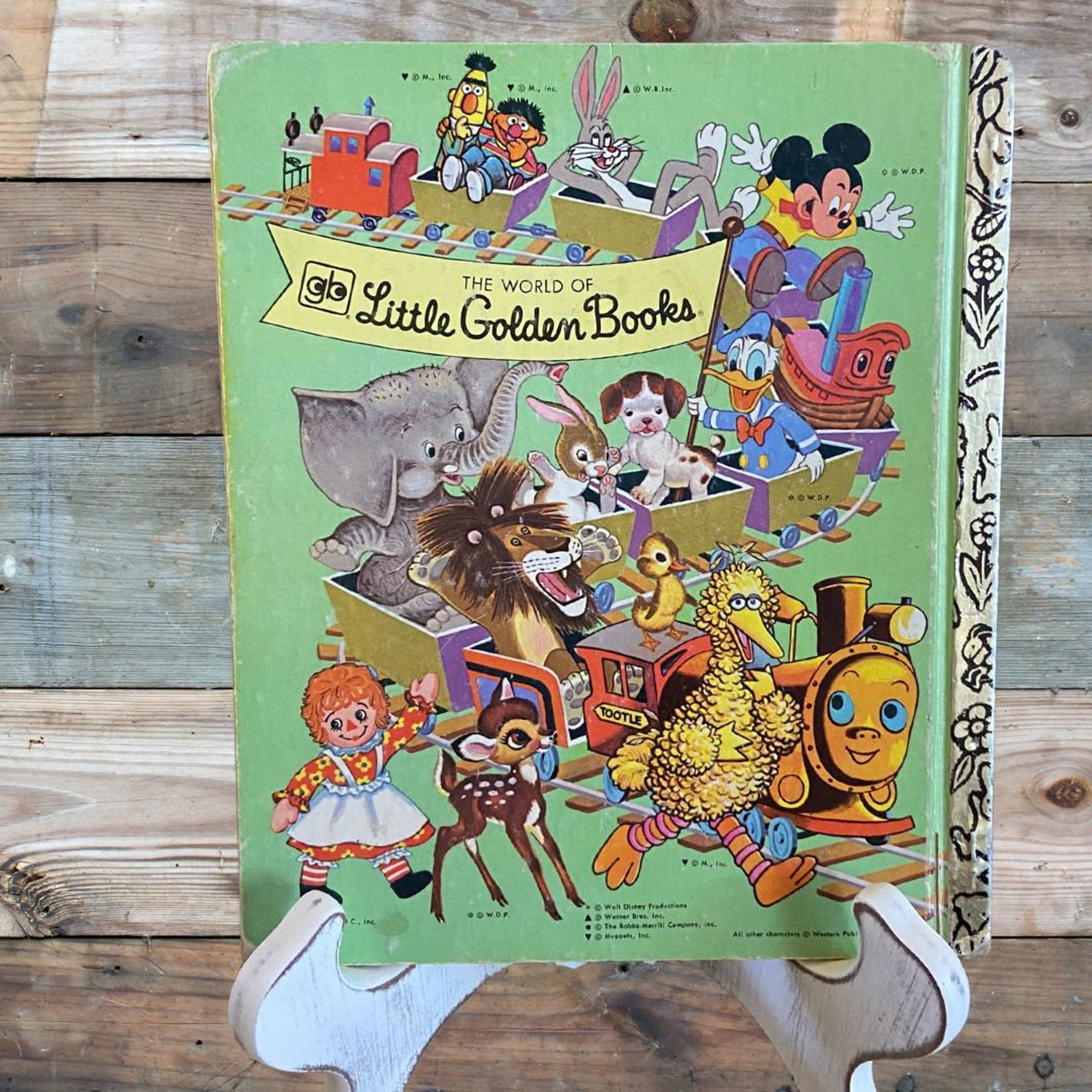 Rabbit and His Friends Little Golden Book, 1976 Hardcover Collectible ...